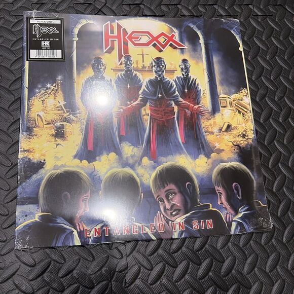 Other | Rare Hexx Entangled In Sin Ltd Black Vinyl Vinyl Lp New Bay ...